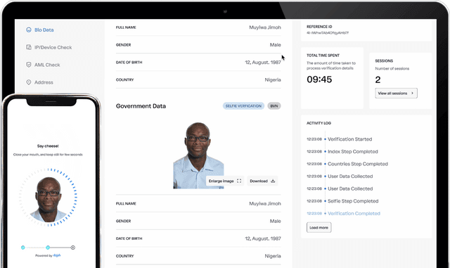 KYC & AML Compliance Hub for Secure Identity Verification